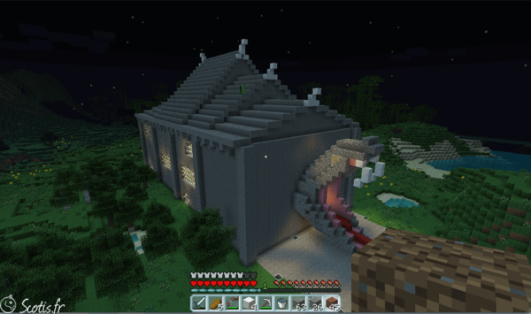 Minecraft-Toit-Details - Scotis.fr